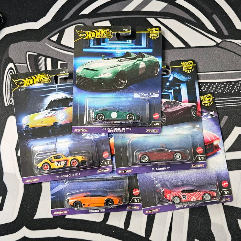 Hot Wheels Premiums Car Culture - Exotic Envy Car Set - TikTok Shop