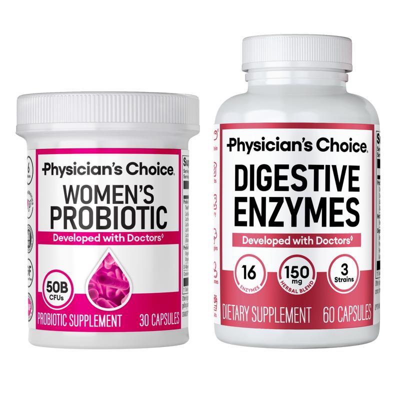 Physician's Choice Inner Harmony Duo: Digestive Enzymes 60ct - TikTok Shop