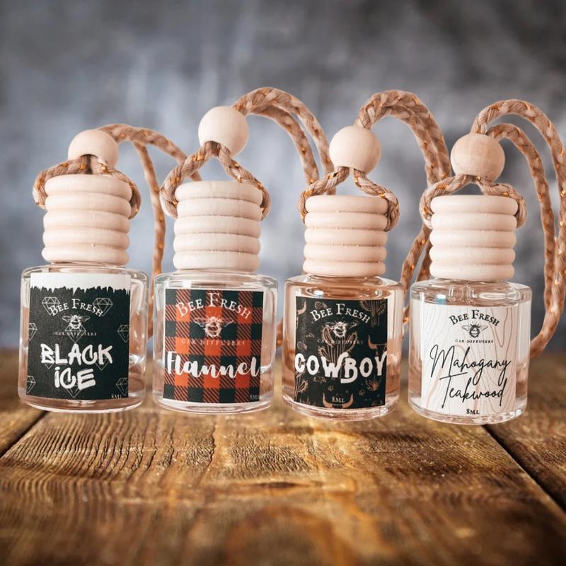 Masculine Scents Bundle (4-Pack) Hanging Air Freshener Diffusers ...