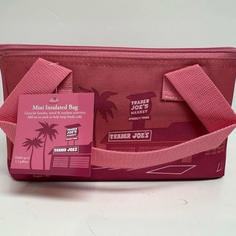 TJ Mini Viral Cooler Tote Bag Pink - TikTok Shop