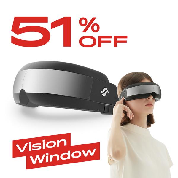 EZOO Smart Eye Massager with Visualization Window, , Five Built-in ...