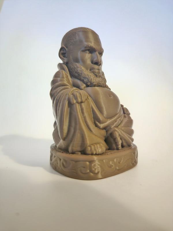 LeBron James Buddha Statue - LeBruddha, 3D Printed, Gag Gift, Desktop ...