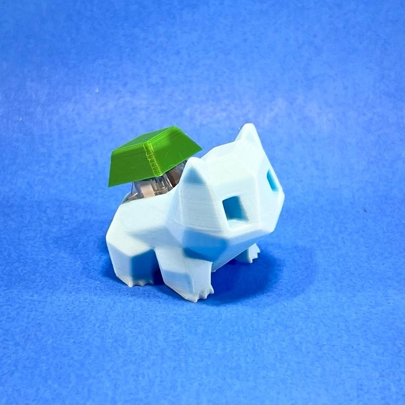 Low Poly Bulbasaur Figurine - Statue, Decor, Clicker, Mechanical ...