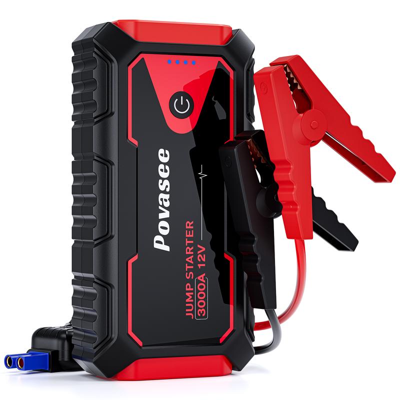 [For You]Povasee Jump Starter 3000A Battery Jumper 12V Battery Jump ...
