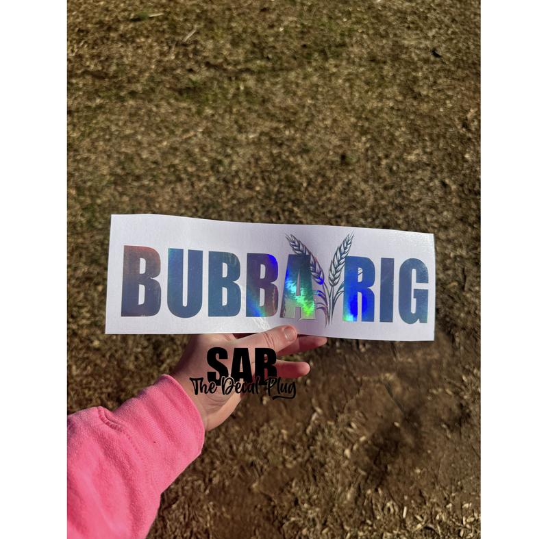 Bubba Rig Decal | Bubba Rig Decal for Car or Truck | 8" Decal - TikTok Shop