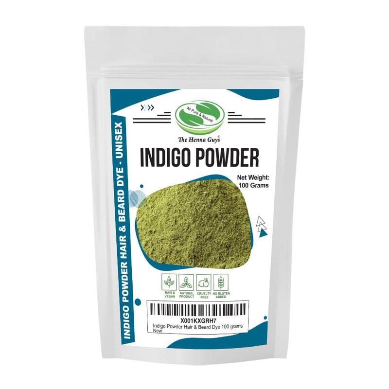 Indigo Powder For Hair Powder for Hair - 100 Grams of Natura - TikTok Shop