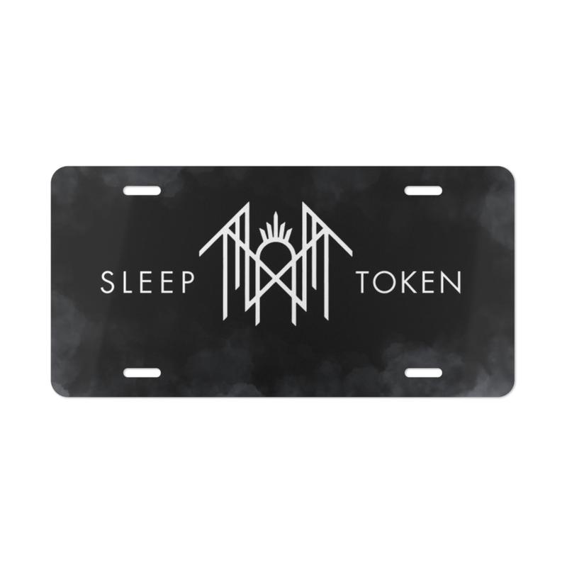 Sleep Token Vanity Plate, fan gift, License Plate, 12" x 6" 100% ...