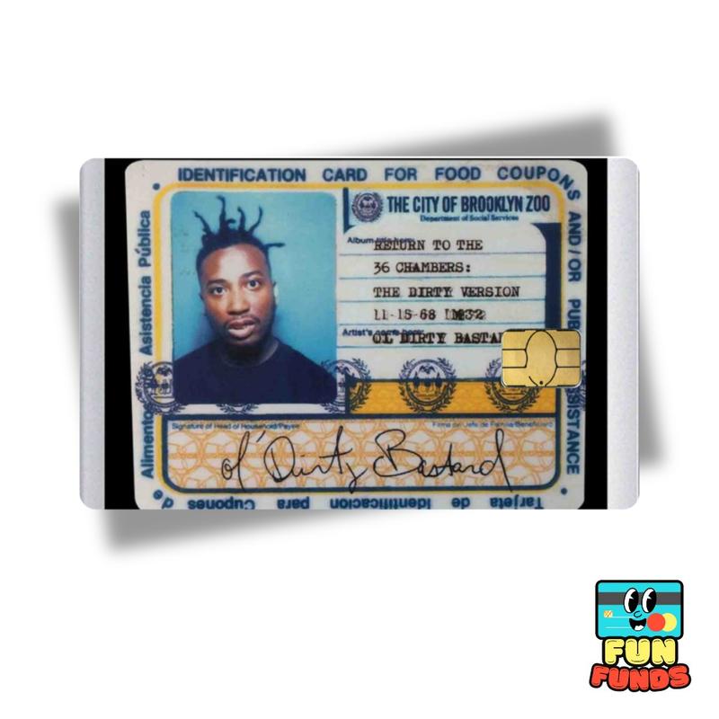ODB Food Stamp Credit Card Skin - Vinyl Sticker for debit cards ...