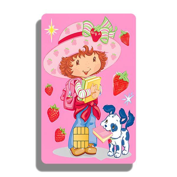 Strawberry Shortcake V3 Debit Card Sticker/Skin for Customization ...