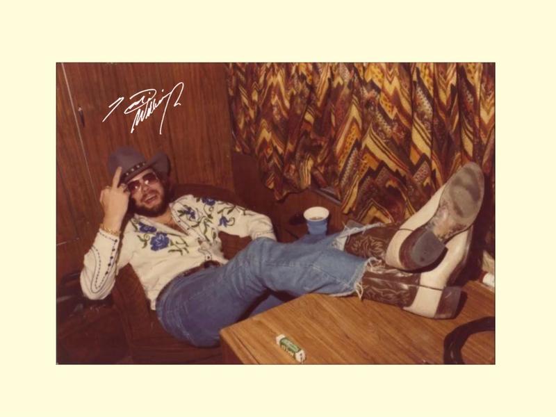 Hank Williams Middle Finger Signature Poster - TikTok Shop