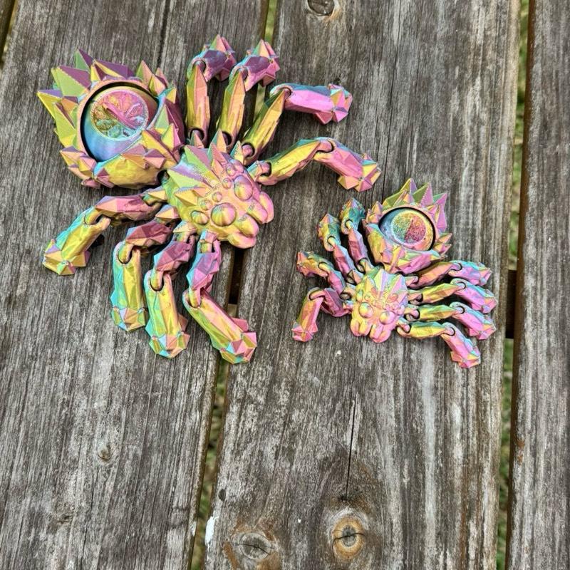 3D Printed Flexi Tarantula – Crawly Fidget Toy - TikTok Shop