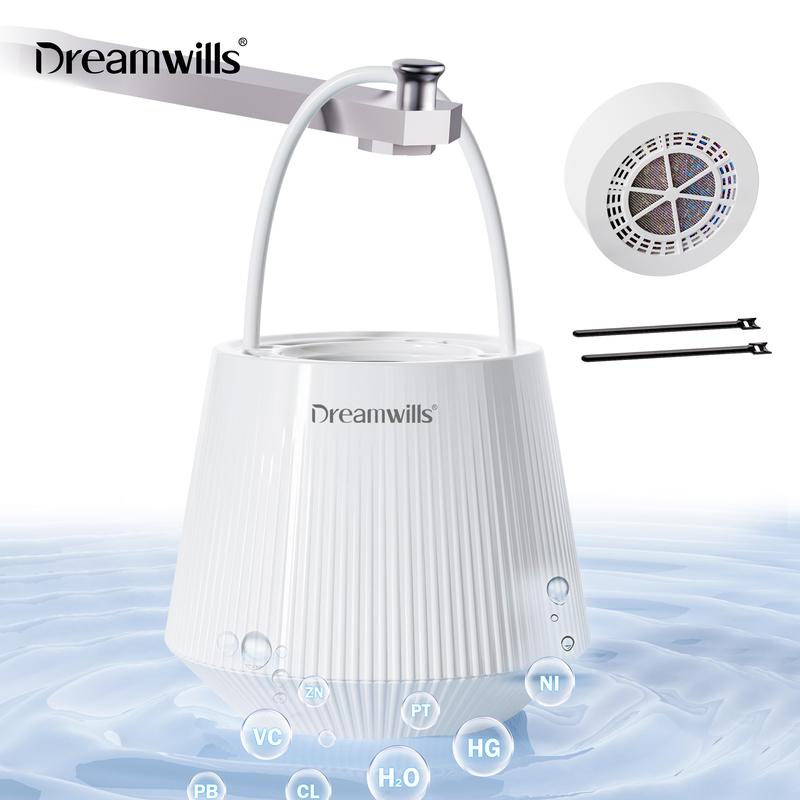 Dreamwills TF100 Bath Filter For Tub-Certified 15-Stages Bathtub Water ...