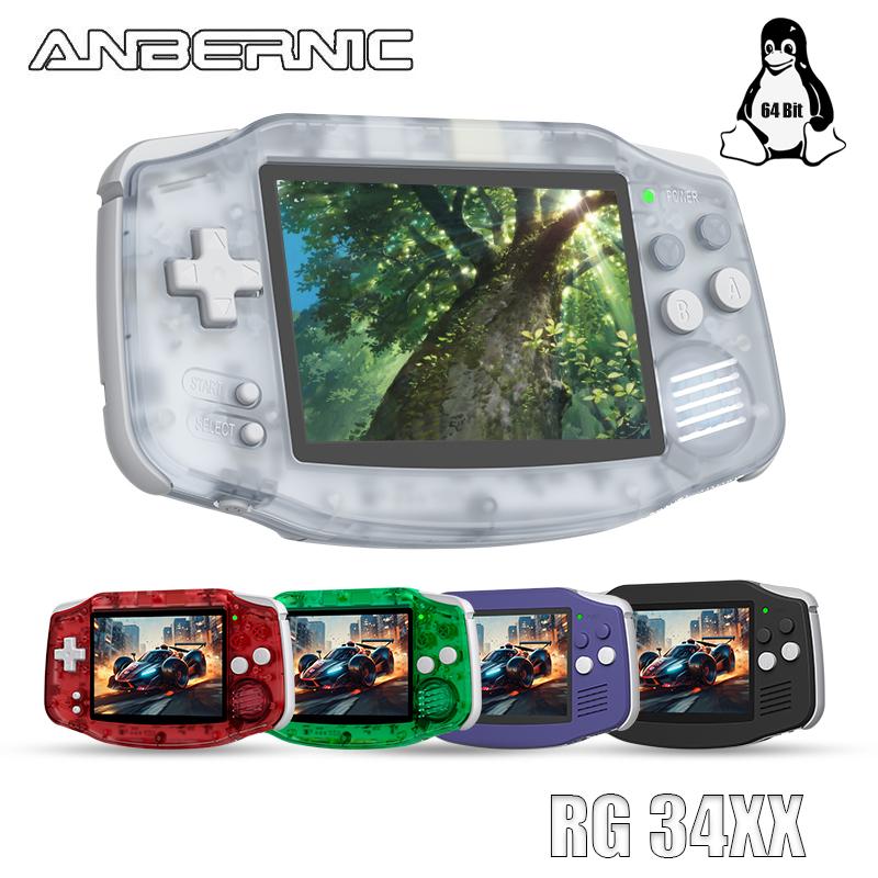 ANBERNIC RG 34XX 64Bit Retro Handheld Game Player 3.4-inch IPS - TikTok ...