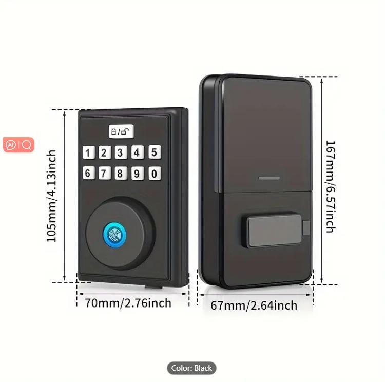 Smart Life Smart Lock,Keyless Entry Door Lock,Fingerprint Door - TikTok ...