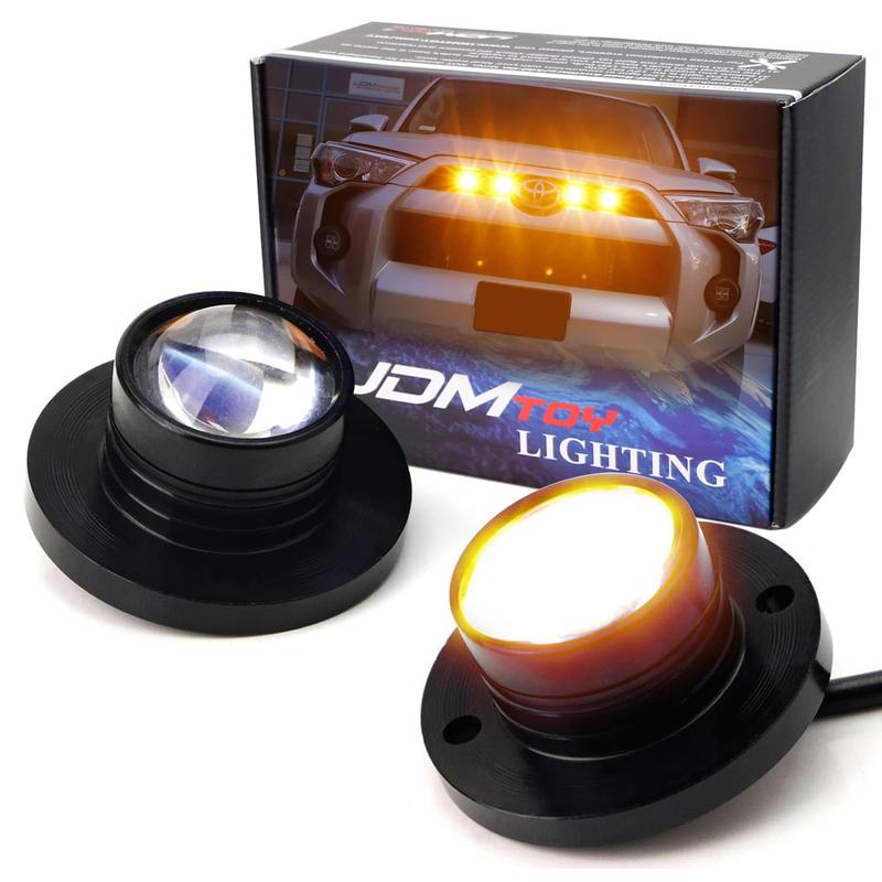 iJDMTOY Pair 12-Chipset High Power LED Surface Flush Mount Spot ...