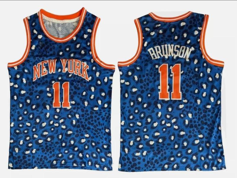 Jalen Brunson #11 NY Knicks Basketball Jersey - TikTok Shop