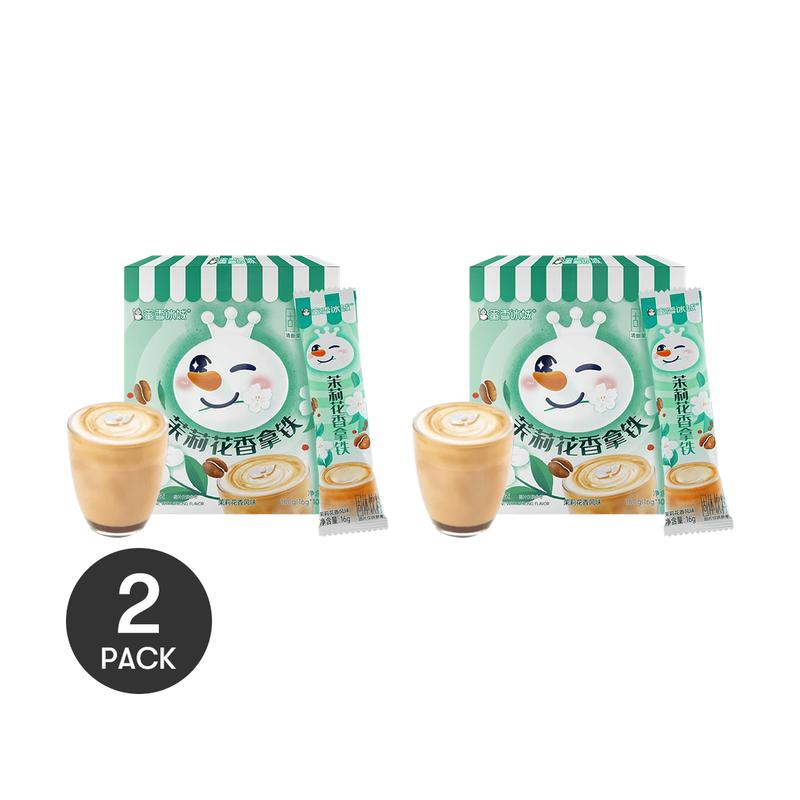 Frozen City Jasmine Latte 3-in-1 Instant Coffee - 2 Packs, 10 Sachets ...