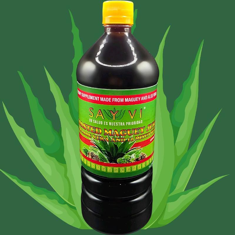 Jugo De Maguey Asado Con Sabila Y 10 Plantas Medicinales Sayvi - TikTok ...
