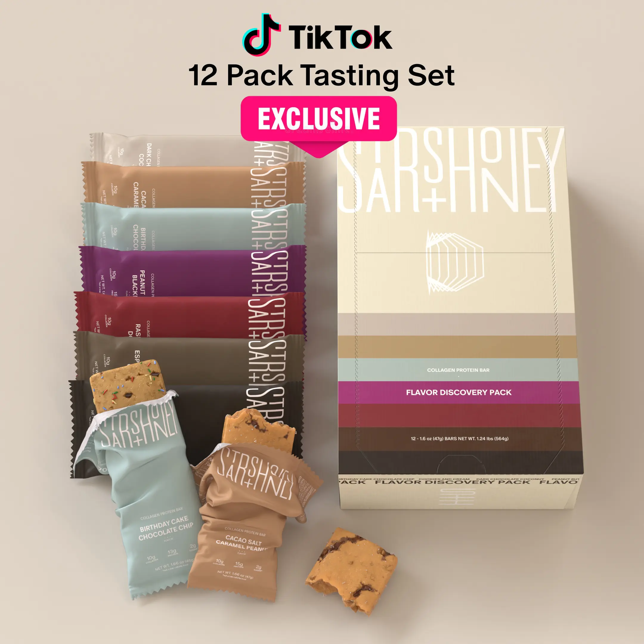 Stars + Honey | The Protein Bar - Cookies and Cream with Cocoa, - TikTok Shop