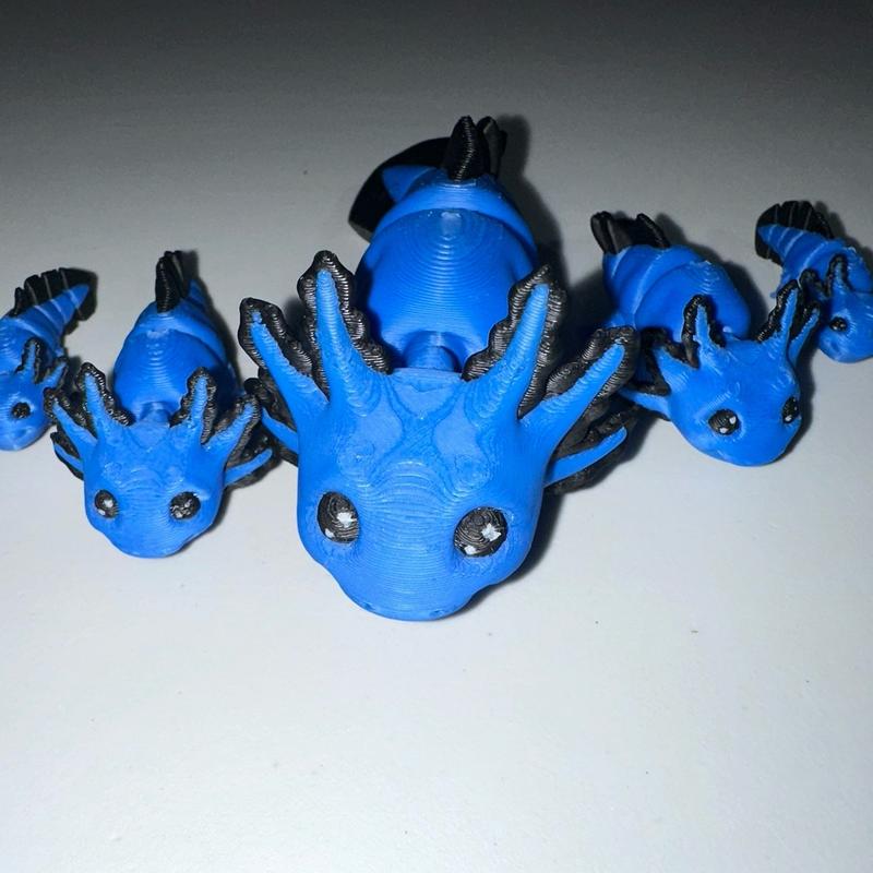 Random of the week 3d printed mini Axolotl, 3d printed Tiny Axolotls ...