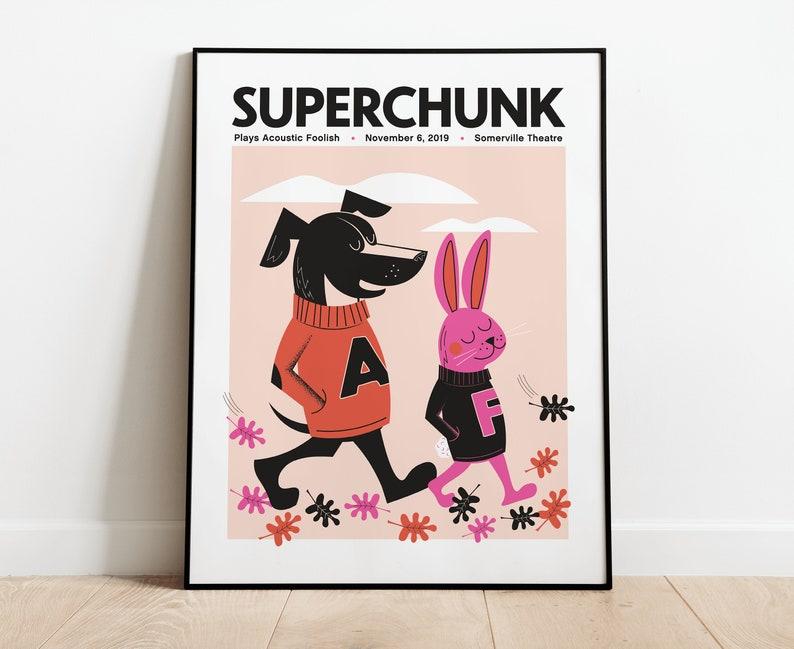 Superchunk at the Somerville Theatre Poster - TikTok Shop