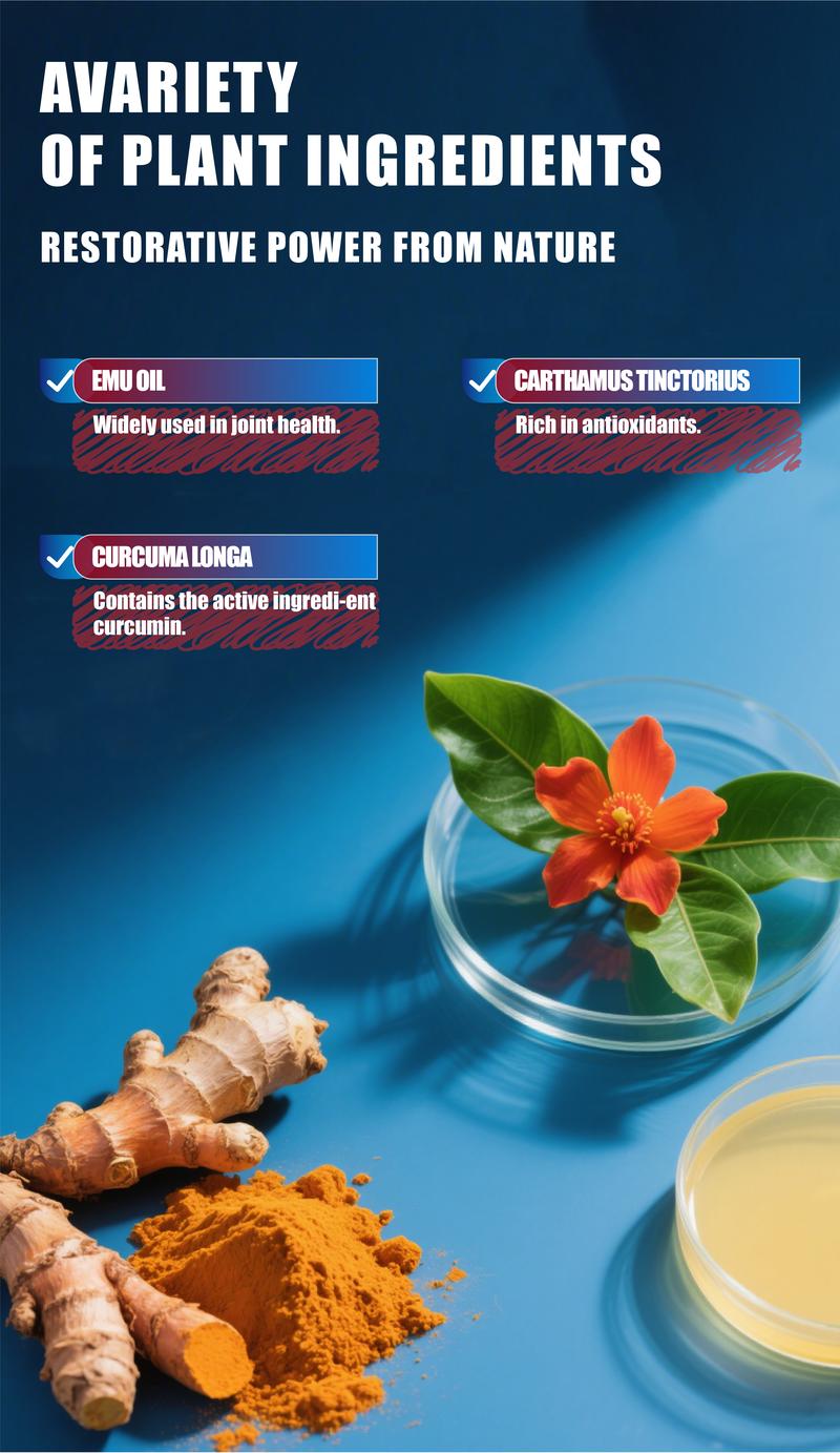 LANZF Joint Relief Massage Cream, Rapid Muscle Cream, Suitable for Knee ...