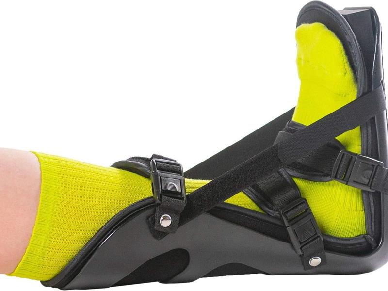 Sleeping Stretch Boot - Plantar Fasciitis Night Foot Splint Adjustable ...