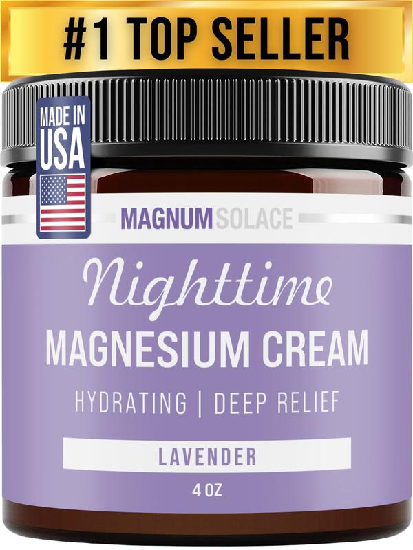 Magnum Solace Nighttime Magnesium Cream - Hydrating Lotion for - TikTok ...
