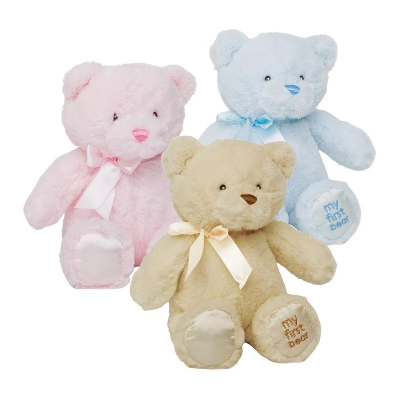 My First Bear 10" Soft Plush Teddy for Newborns & Toddlers b - TikTok Shop