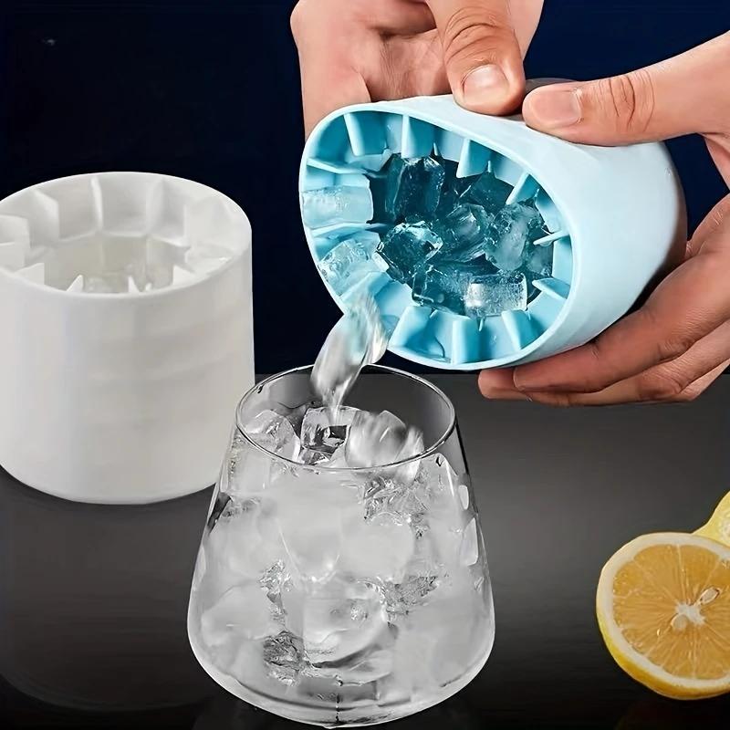 Quick Freezing Silicone Ice Cube Mold, Easy To Use And Durable ...