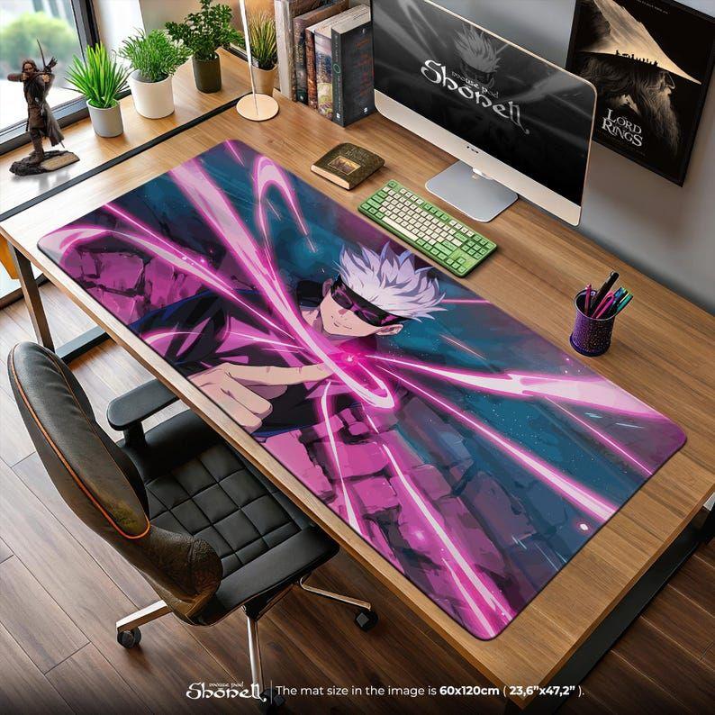 Gojo Satoru Mouse Pad - Jujutsu Kaisen Infinity Technique Desk - TikTok ...