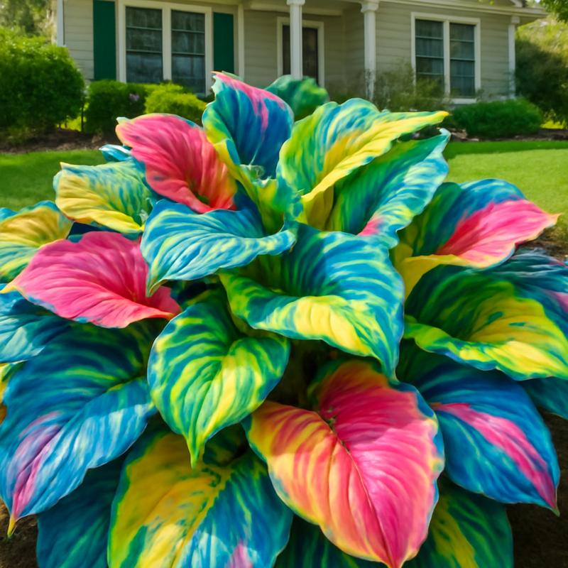 800pcs Mixed Color Hosta Seeds – Shade-Loving Perennial with Vibrant ...