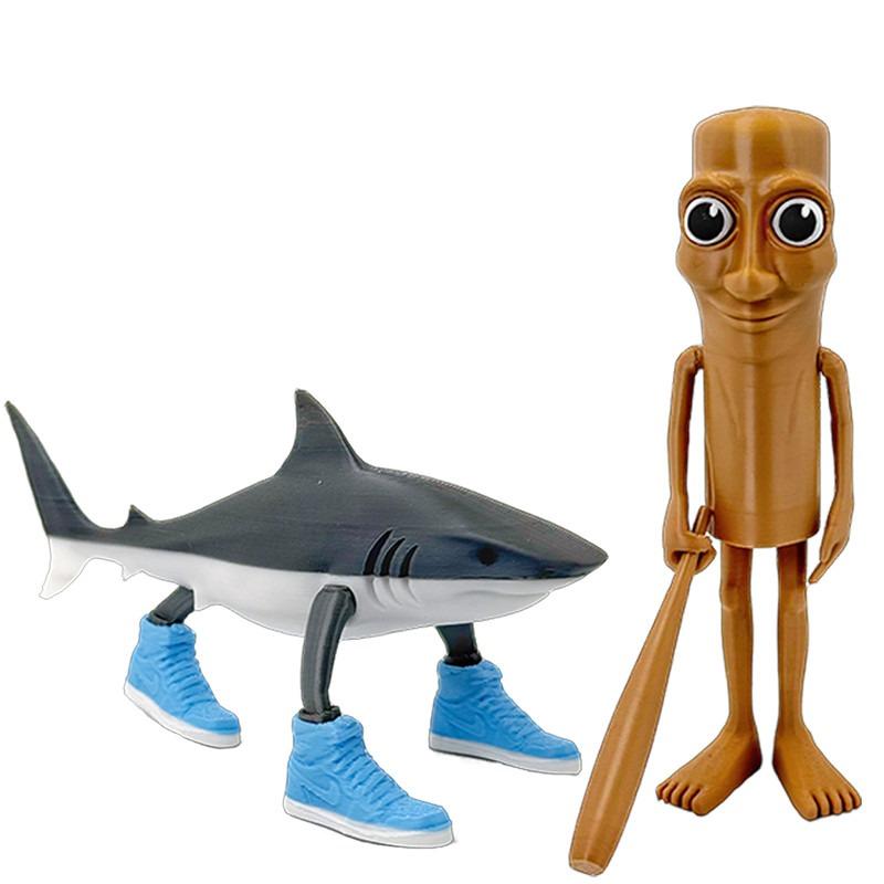 2025 Tralalero Tralala 3D Action Figure – "Tung Tung Tung Saur ...