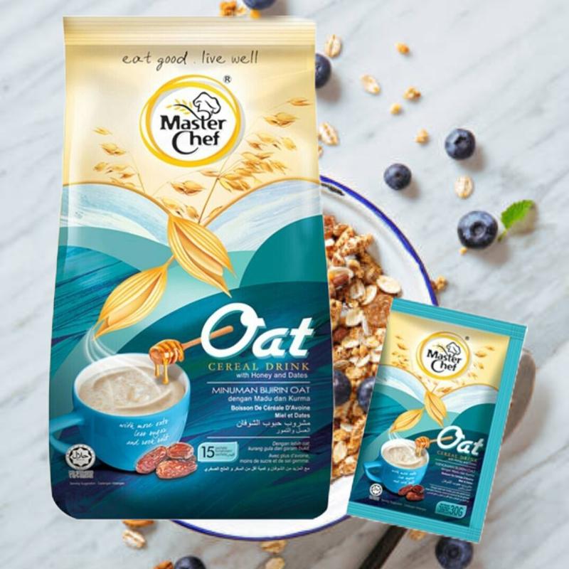 MasterChef Oat Cereal Drink with Honey & Dates, 8 Sachets x 30g ...