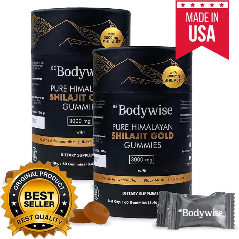 Be Bodywise Himalayan Shilajit Gold Gummies – Restore Vitality - TikTok ...