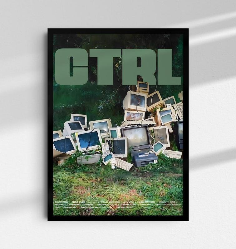SSZ_A Poster - SSZ_A CTRL Poster - Album Cover Poster - SSZ_A Wall Art ...