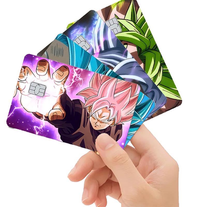 Anime Goku Halo Credit Card Sticker - Debit Card Skin - TikTok Shop