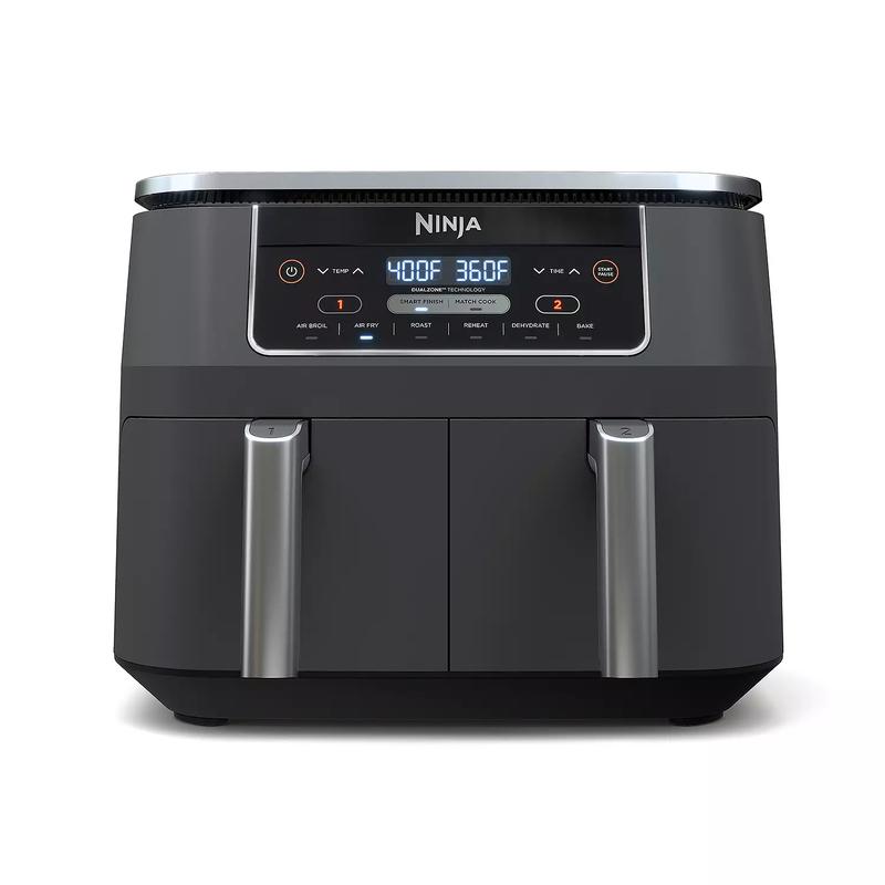 Ninja Foodi 8 qt. Original Dualzone, 2-Basket Air Fryer with - TikTok Shop