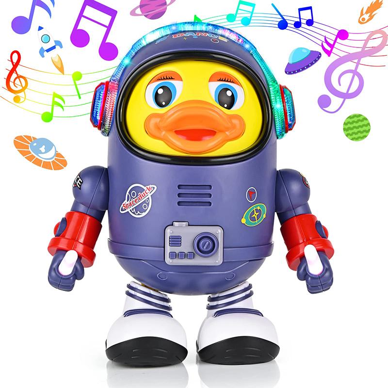 Baby Duck Toy Musical Interactive Toy Electric with Lights and Sounds ...