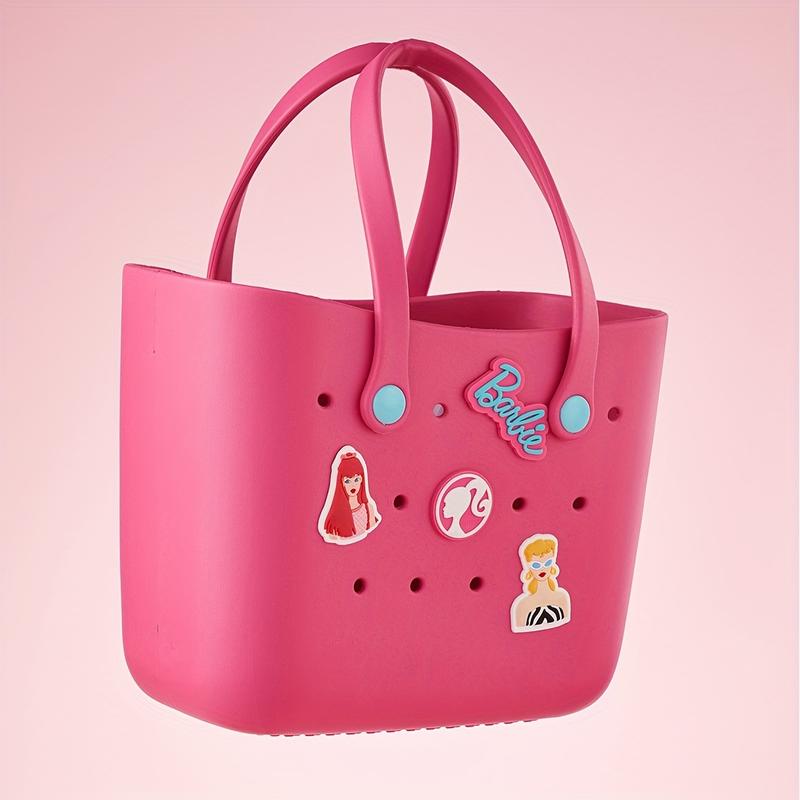 MINISO Barbie Daylight Shiny Series 3 Colour Bento BagCute Crocs ...