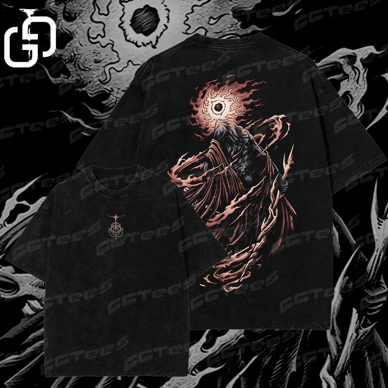 Retro Limited Vintage Frenzy Flame Elden Ring Boss, From Software ...