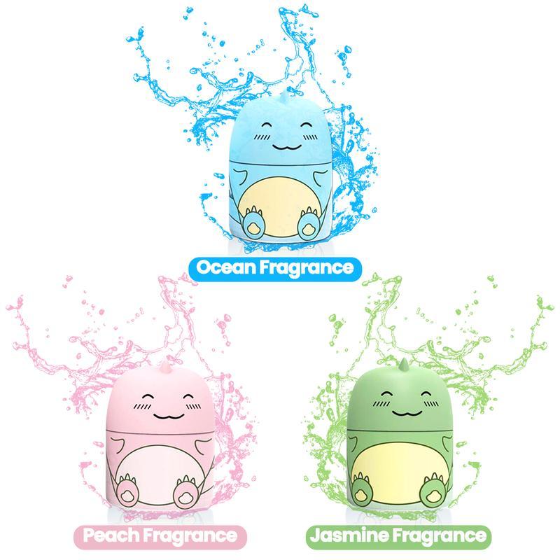 [GET 3PCS],Toilet Bowl Cleaner Bottle, Cute Dinosaur-Shaped Bathroom ...