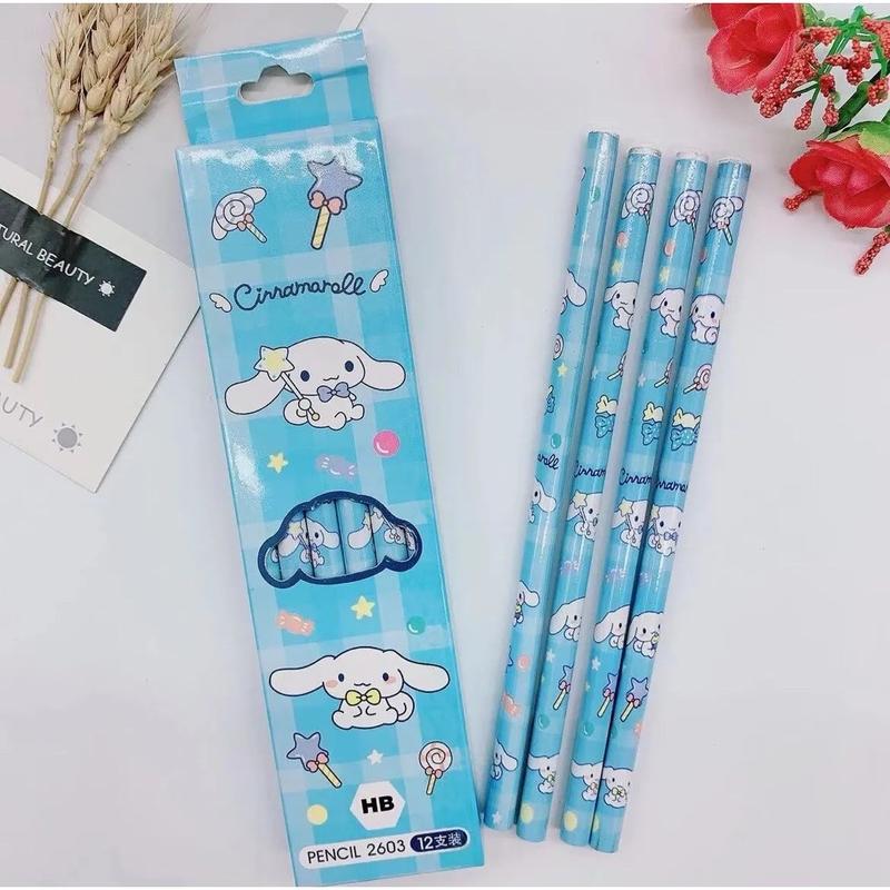 Sanrio Kawaii Cinnamoroll 12pcs Pencils/set NEW - TikTok Shop