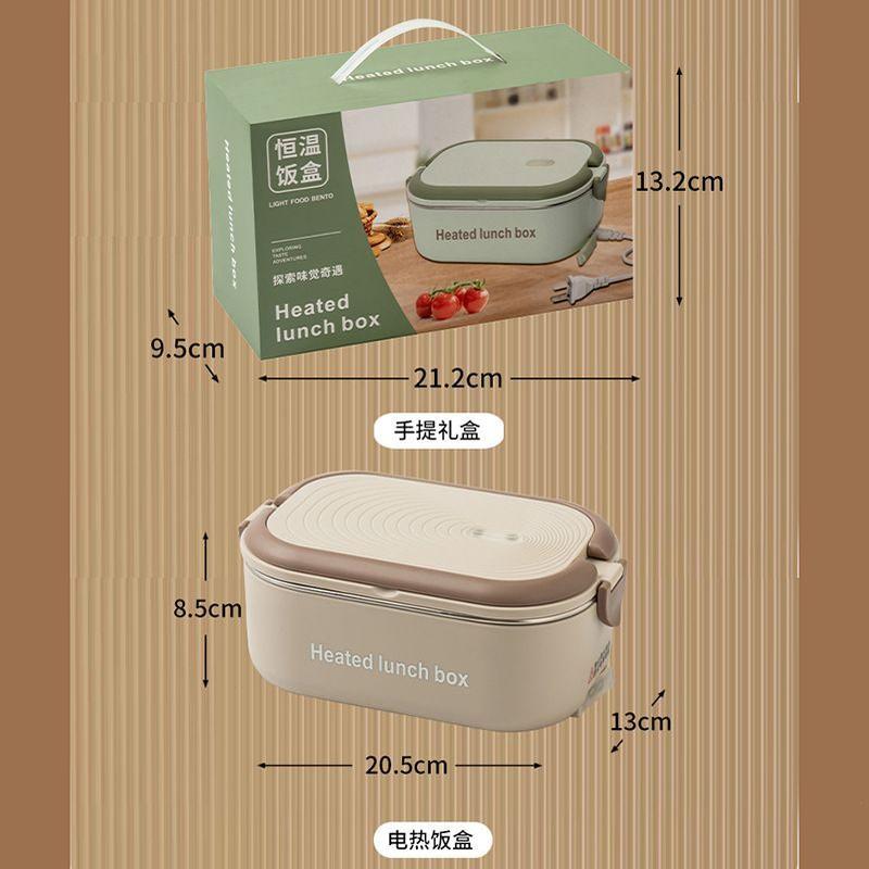 Portable Stainless Steel Lunch Box with Constant Temperature - TikTok Shop