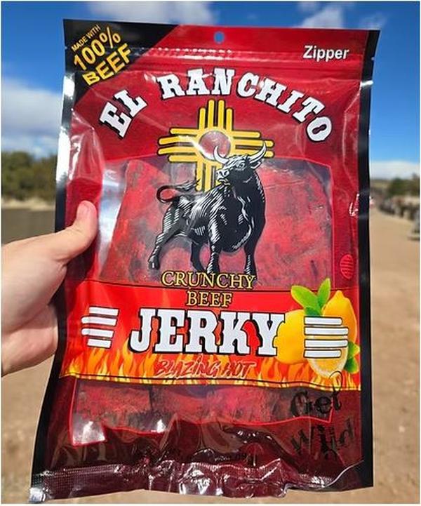 Hot!!! Blazing Hot NEW LOOK El Ranchito Crunchy Beef Jerky Net - TikTok ...