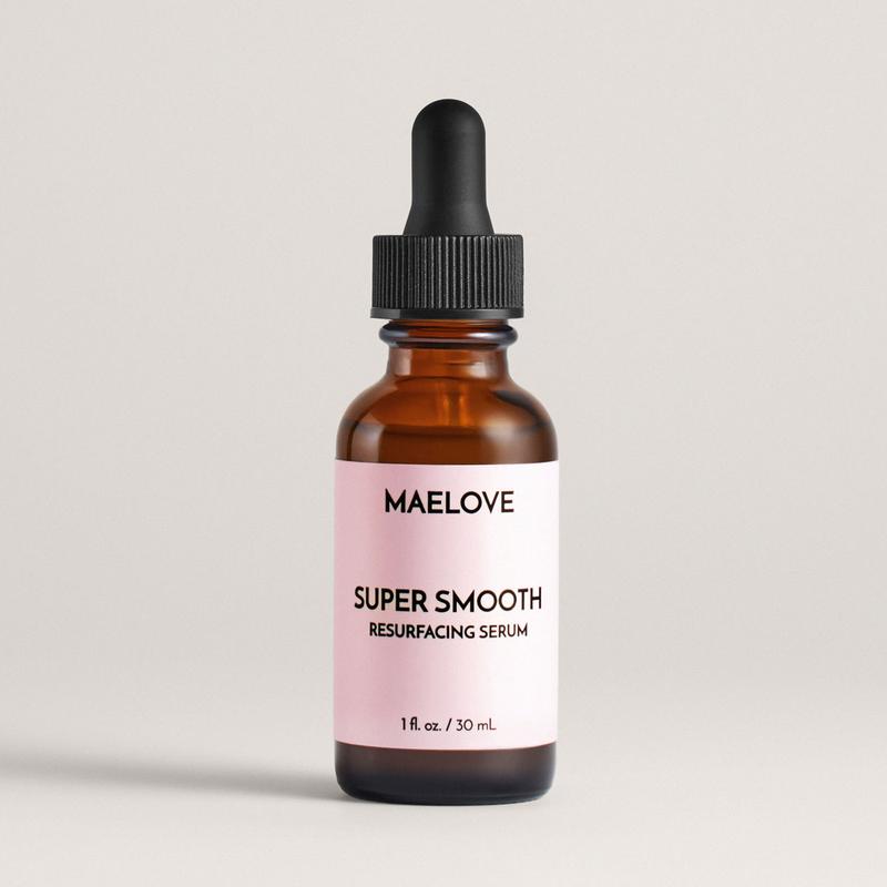 Super Smooth AHA + BHA Resurfacing Serum, smooths skin texture, gently ...