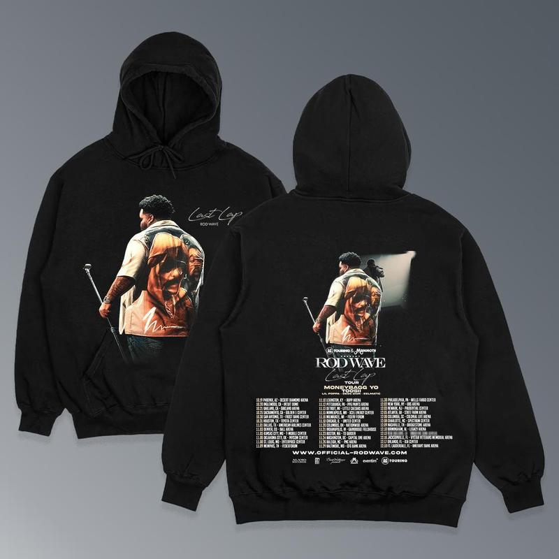 Rd Wave Signature Hoodie Two Side Last Lap Tour Music Hoodie - TikTok Shop