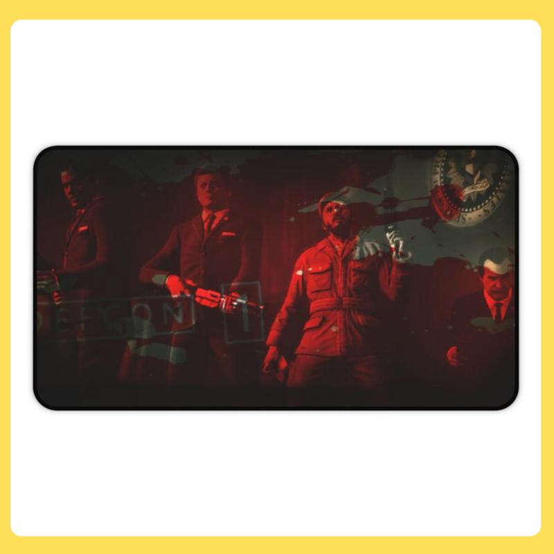[SALE 60%](FIVE) Zombies Gaming Desk Mat – Black Ops Loading Screen ...