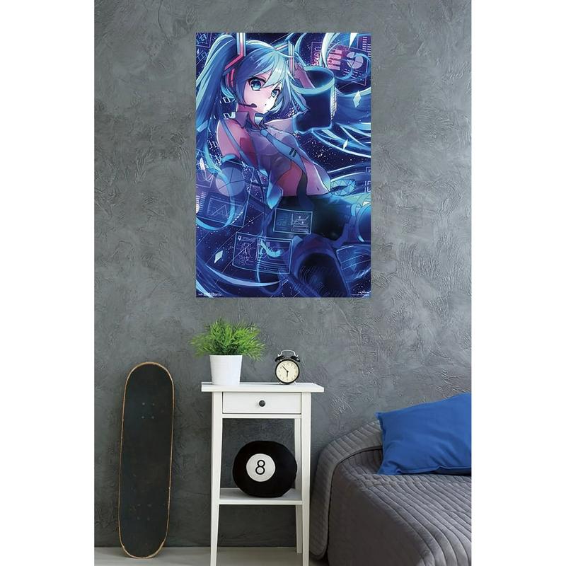 Hatsune Miku - Screens Wall Poster - TikTok Shop