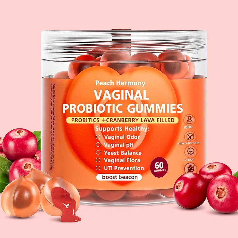 Boost Beacon Women's Probiotic Gummies for Feminine Health | Cranberry ...